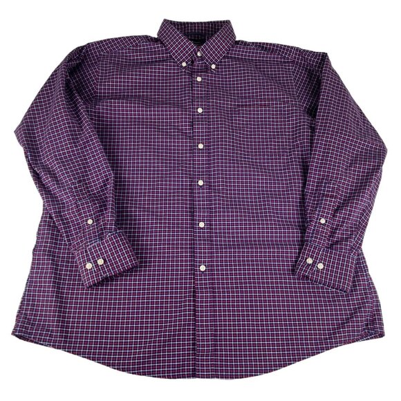 Member's Mark | Shirts | Members Mark Stretch Plaid Oxford Dress Shirt ...